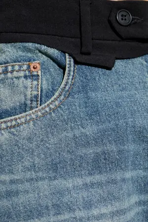 MAISON MARGIELA Vintage-effect Carrot Fit Jeans