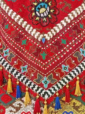 Camilla Tassel-detail Mini Dress