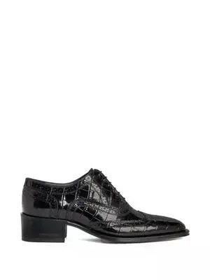 Dsquared2 Neoclassical Brogue Oxford Shoes - Black