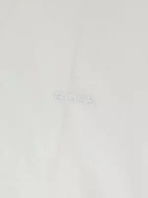 BOSS Logo-embroidered T-shirt - White