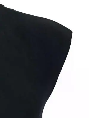 P.a.r.o.s.h Shoulder Pad T-shirt - Black