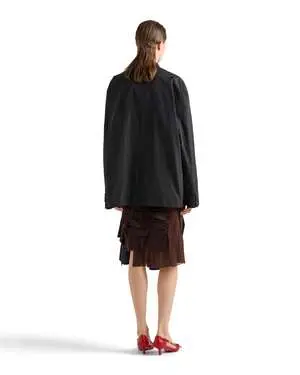 Prada Technical Taffeta Double-breasted Jacket