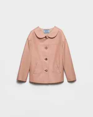 Prada Nappa Leather Jacket - Apricot