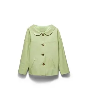 Prada Nappa Leather Jacket - Green