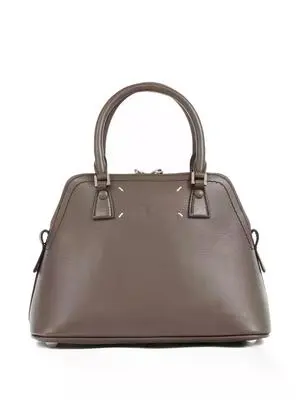 MAISON MARGIELA Mini 5ac Classique Leather Tote Bag - Brown