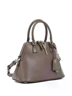 MAISON MARGIELA Mini 5ac Classique Leather Tote Bag - Brown