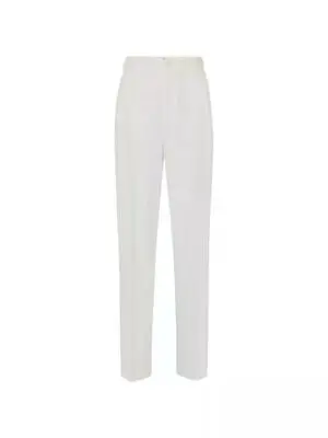 Elisabetta Franchi Gabardine Darts Trousers
