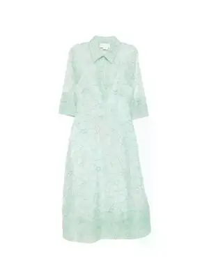 GENNY Floral Sequin Dress