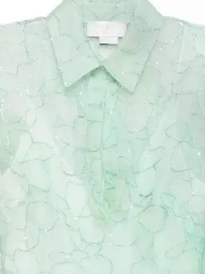 GENNY Floral Sequin Dress
