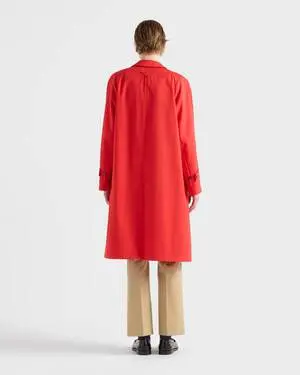 Prada Technical Gabardine Coat