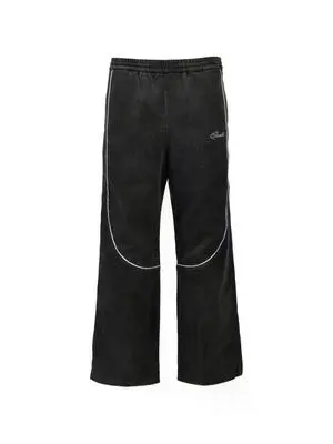 BREATH Corduroy Piping Trousers - Black
