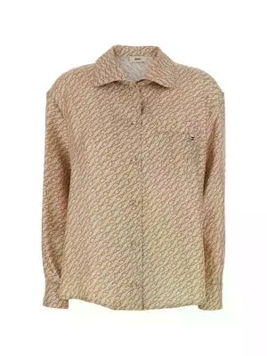 Herno Chain-patterned Shirt - Neutrals