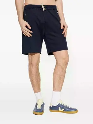 Eleventy Drawstring Track Shorts - Blue