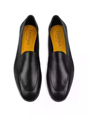 DOUCAL'S Leather Loafers - Black