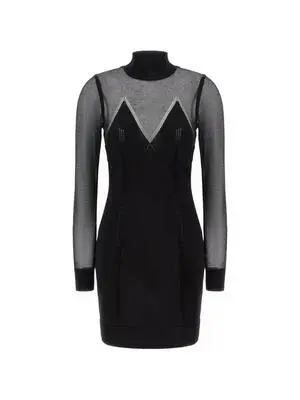 Elisabetta Franchi Ribbed Cocktail Dresses