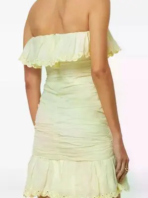 Isabel Marant Étoile Strapless Ruffled Mini Dress