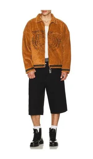 RYOKO RAIN Corduroy Tiger Work Jacket