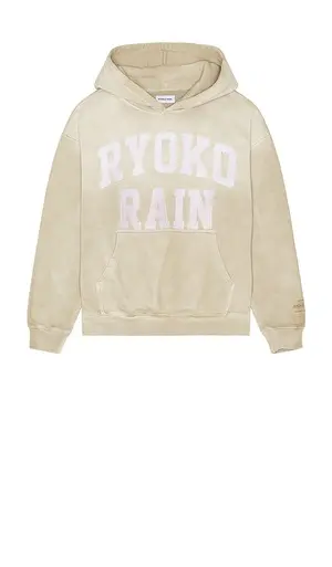 RYOKO RAIN Vintage Hoodie With Logo Detail