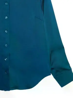 Michael Kors Buttoned Long-sleeve Top