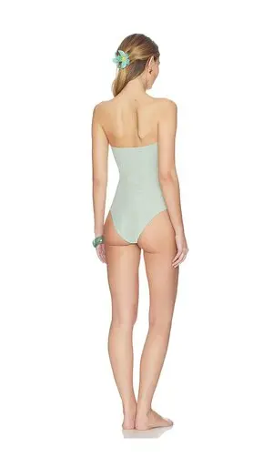 Devon Windsor Amii Lurex One Piece - Spearmint
