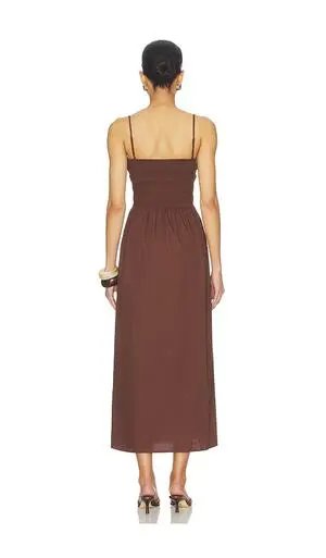 PISTOLA Bianca Shirred Bodice Dress - Bruna