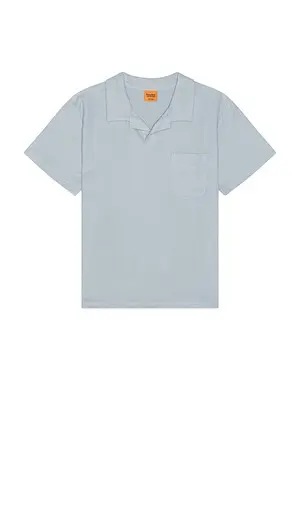 RHYTHM Vintage Terry Polo - Blue