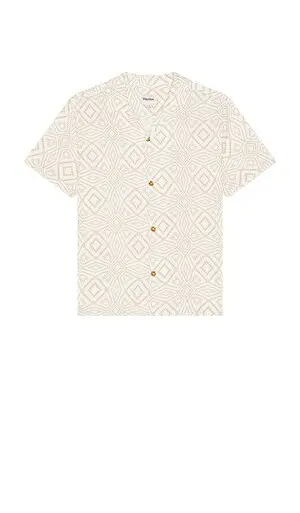 RHYTHM Mosaic Shirt In Brown
