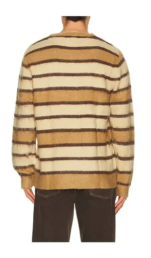 RHYTHM Mohair Striped Knit Sweater