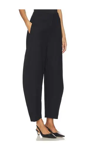 EAVES Sculptural Compact Suiting Ankle Pant