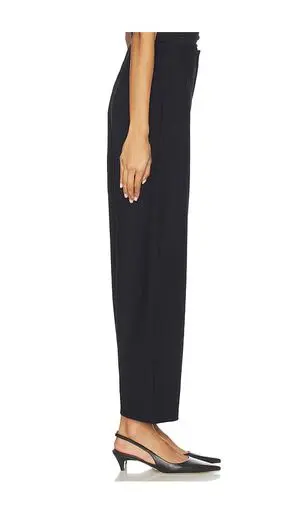 EAVES Sculptural Compact Suiting Ankle Pant