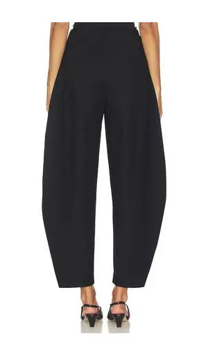 EAVES Sculptural Compact Suiting Ankle Pant