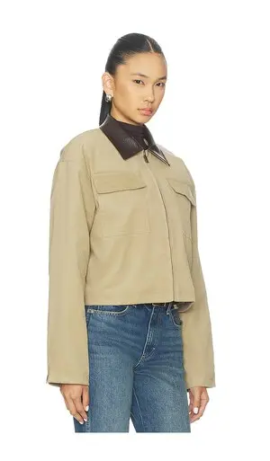 MORE TO COME Laura Jacket - Olive