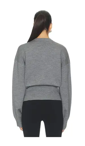EAVES Double Faced Blouson Crewneck
