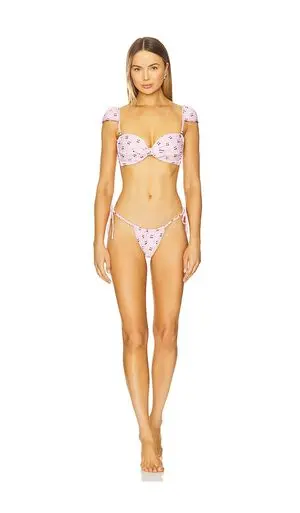 MONTCE Brasil Scrunch Side Tie Bikini Bottom