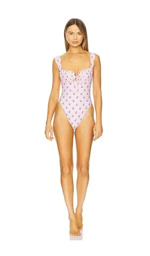 MONTCE Petal One Piece - Cherries