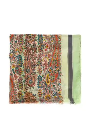 Etro Paisley-pattern Scarves - Neutrals