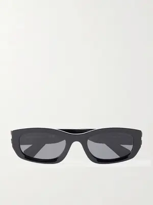 Miu Miu Glimpse Cat-Eye Sunglasses Black