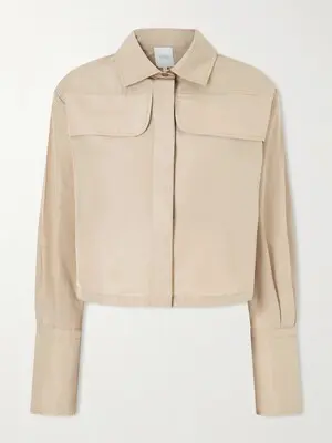 PATOU Cropped Safari Style Shirt