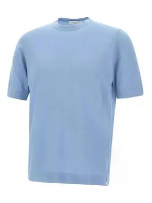 FILIPPO DE LAURENTIIS Ribbed-trim Crew-neck T-shirt