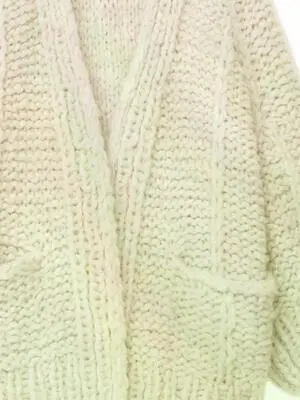 Iris Von Arnim Junia Cable-knit Cardigan