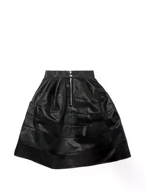 COMME DES GARÇONS TAO Zip-fastening Midi Skirt - Black
