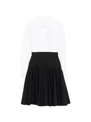 GENNY Long-sleeve A-line Dress