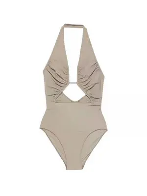 Rick Owens Open-back One-piece Swimsuit - Neutrals