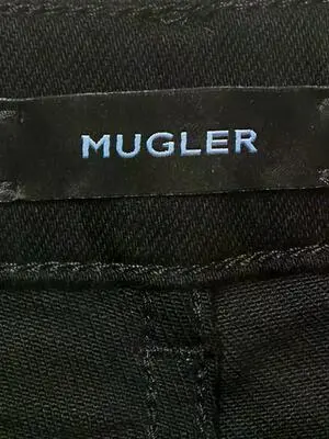 Thierry Mugler Multiple-pocket Denim Shorts