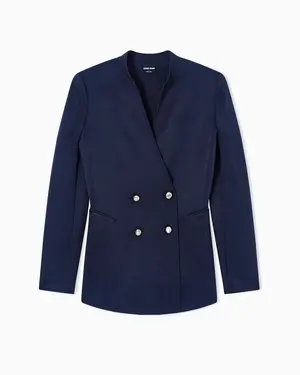 Giorgio Armani V Neck Blazers For Women