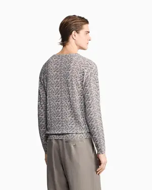 Giorgio Armani Printed Cashmere Jumper