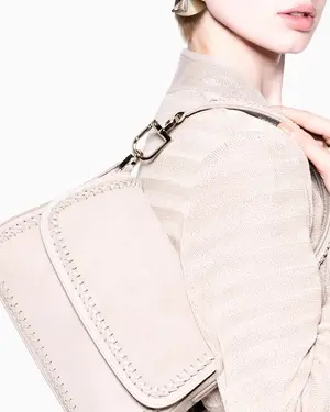 Giorgio Armani Ottoman-effect Viscose-blend Knit Jacket - Beige