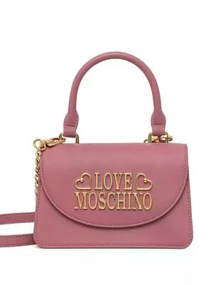 Moschino Logo Lettering Satchel
