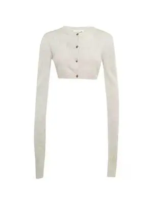 Vaquera Sequin-embellished Cropped Cardigan