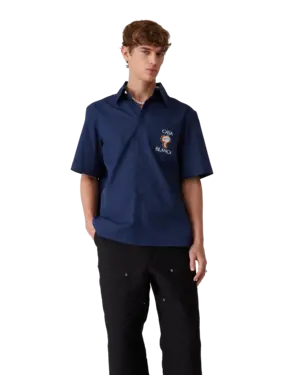 Casablanca Rainbow Mushroom Short Sleeve Shirt
